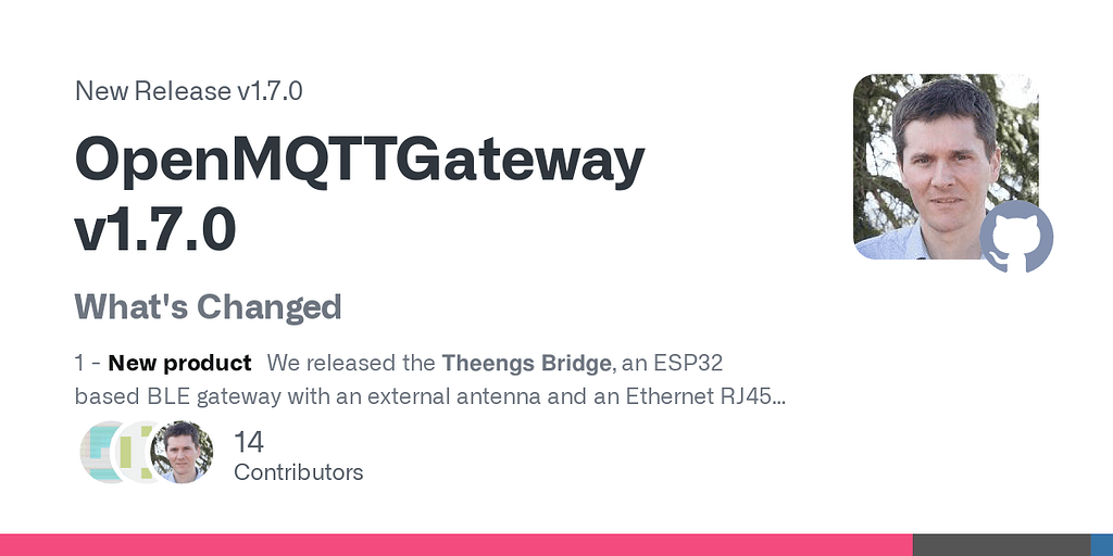 Nouvelle version d'OpenMQTTGateway v1.7.0 - Bluetooth - Home Assistant Communauté Francophone
