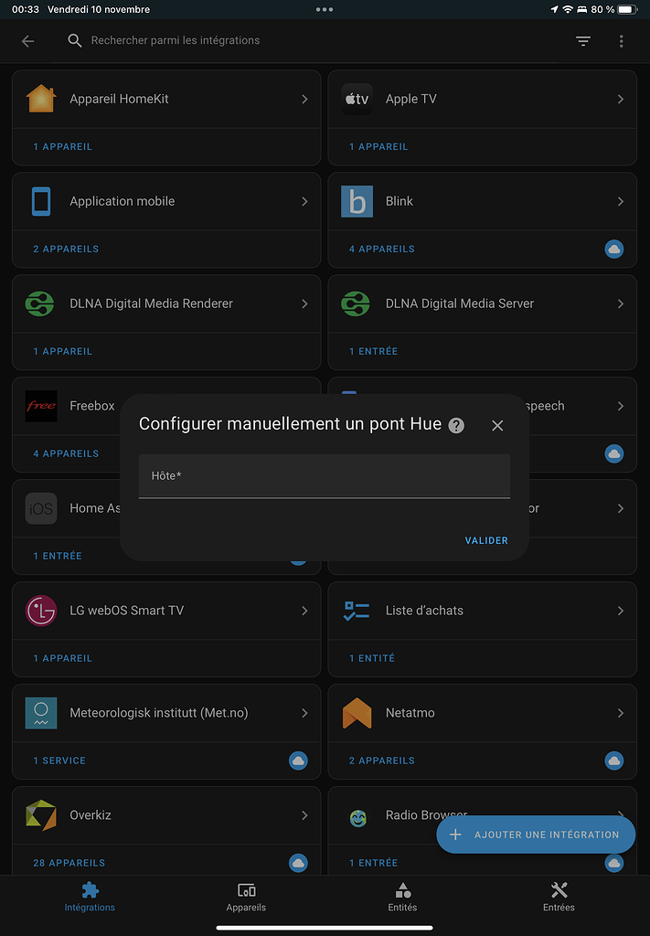 Intégration, Philips Hue - Entraide Home Assistant - Home Assistant ...