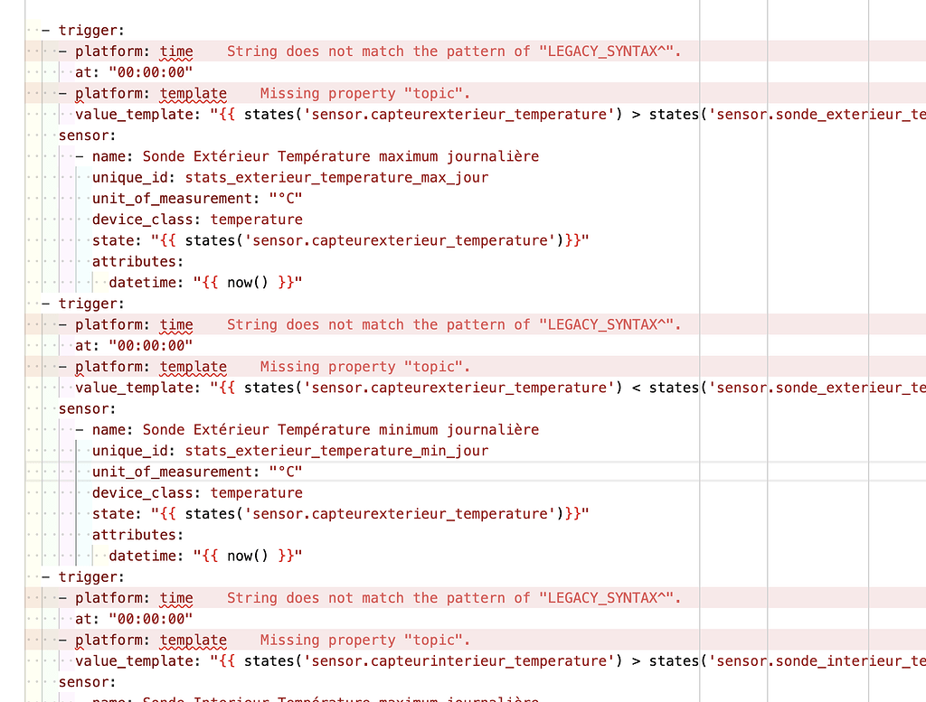 Erreur Legacy Syntax dans template.yaml - Entraide Home Assistant - Home Assistant Communauté ...