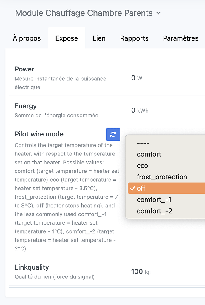 Besoin d'aide dans la programmation de mon "Pilot Wire Heating Module ...