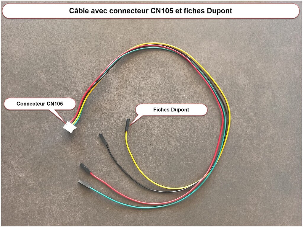 Câble avec un connecteur CN105 pour climatiseurs Mitsubishi - Petites ...