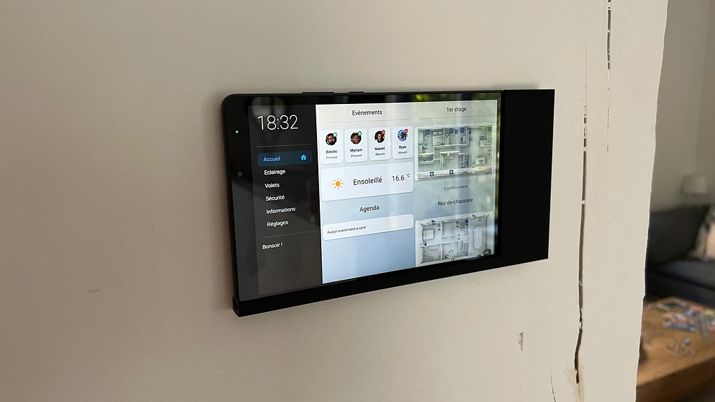 Tablette murale pour pilotage centralisé ;-) - Vos Projets - Home ...