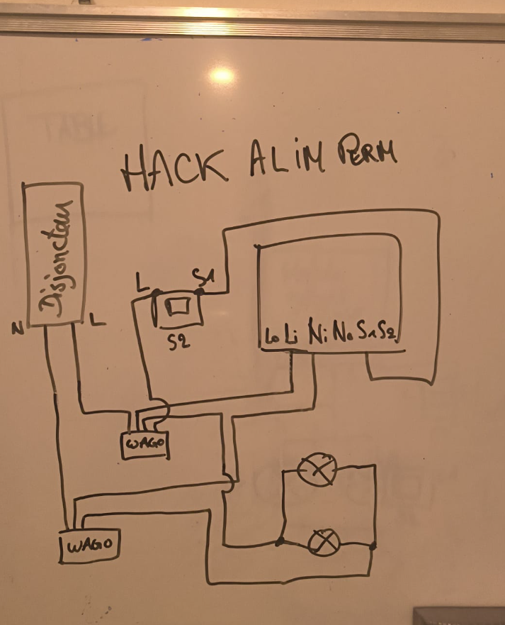 Câblage spots MOES Zigbee + module Tuya (S1/S2) + poussoir Odace → ...