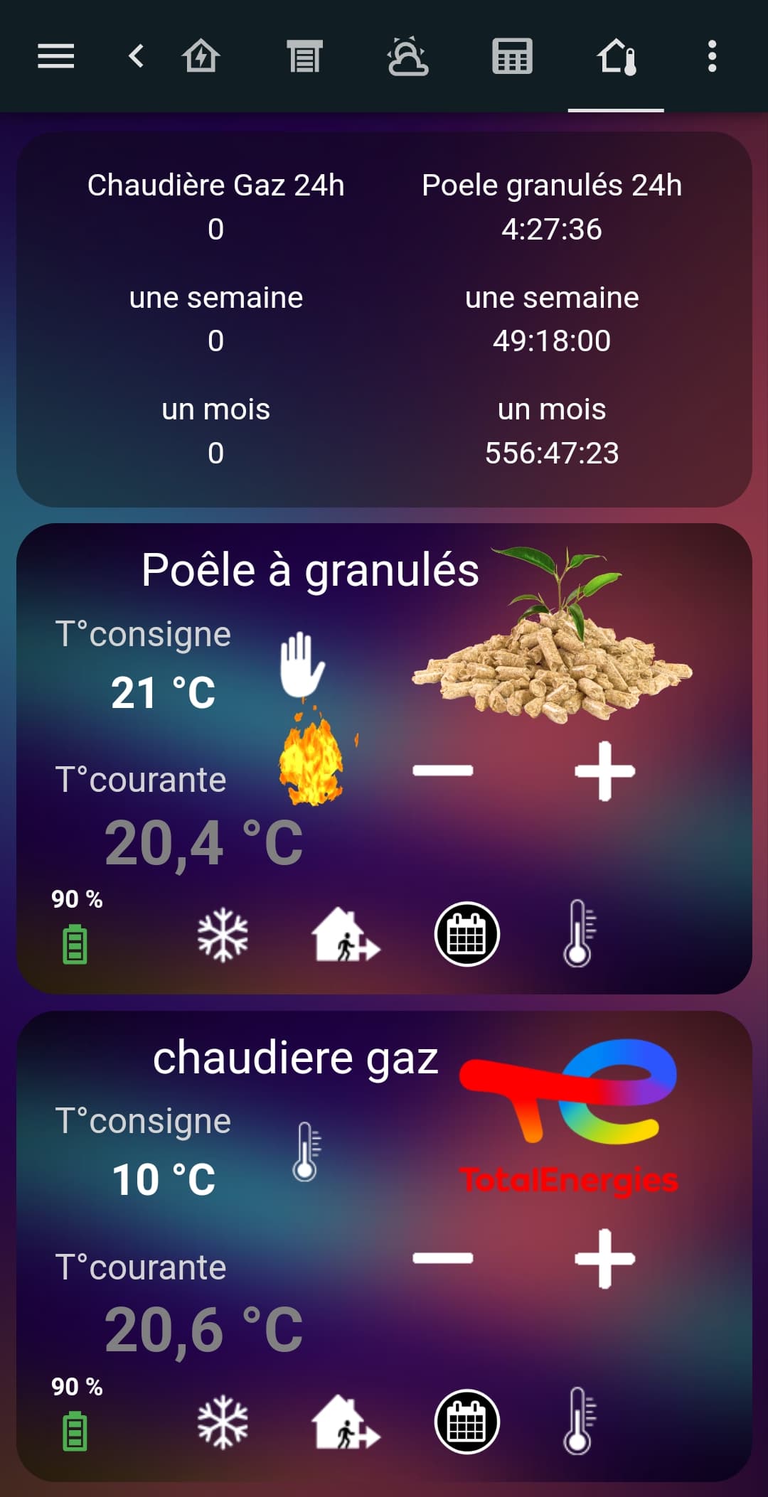 Carte pour Thermostat Netatmo - Page 17 - Interface / Lovelace / Thème / Custom Card - Home ...