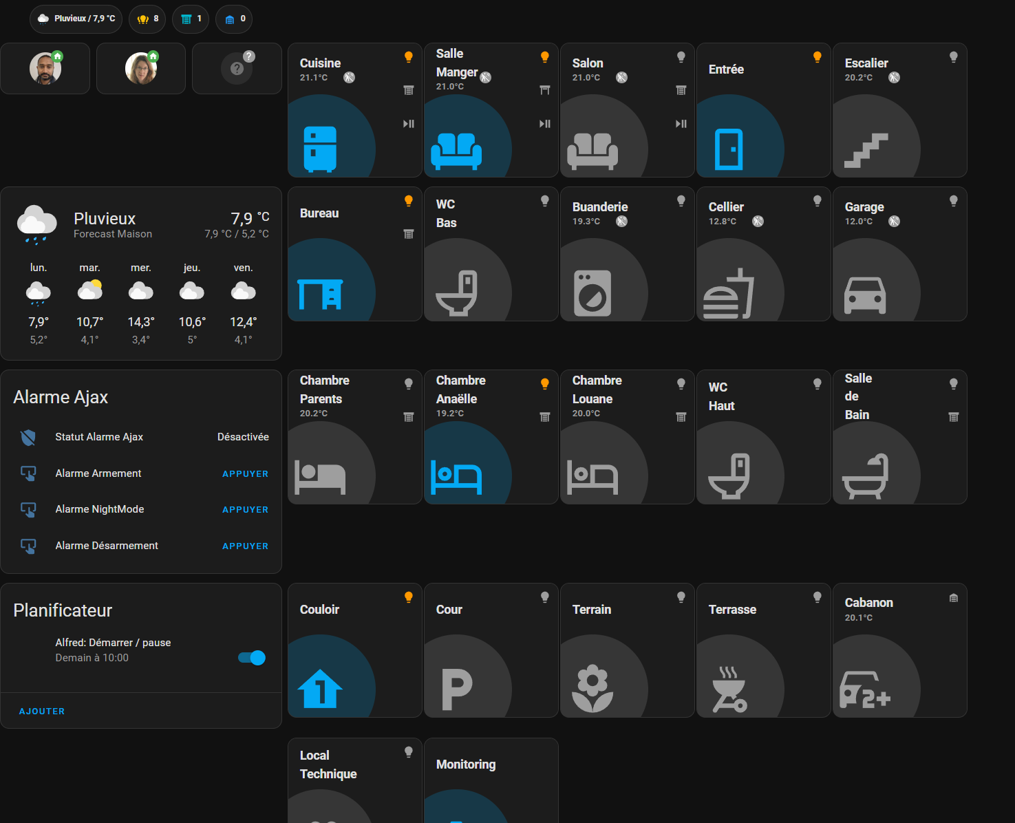 Mise en page custom grid-layout : Aide - Entraide Home Assistant - Home ...