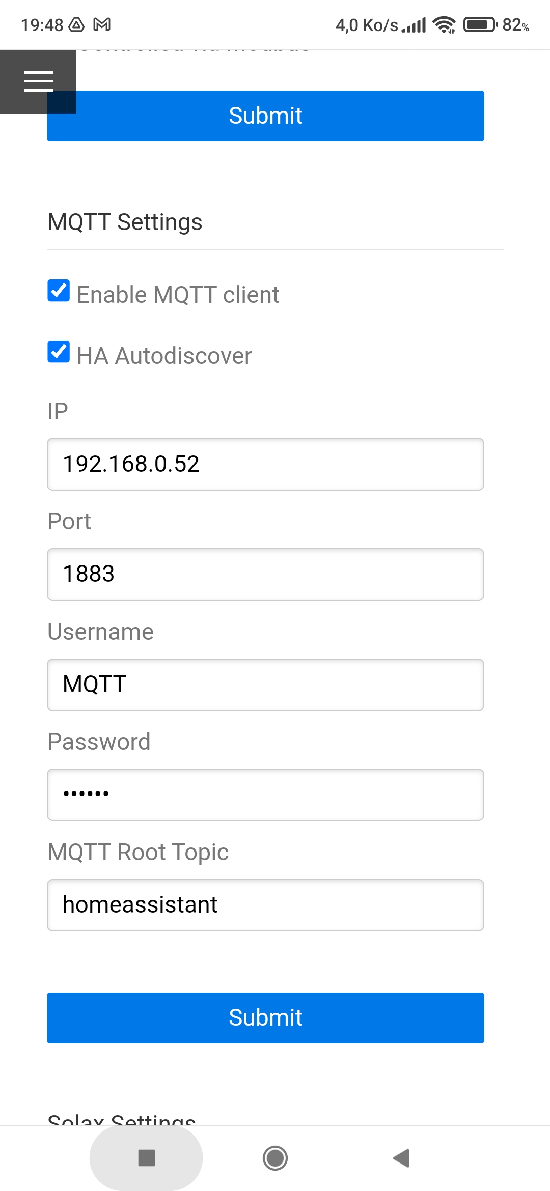 Aide configuration MQTT 2 x ESP32 - MQTT - Home Assistant Communauté Francophone