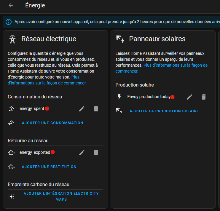 Module energie - energie auto consommée - Entraide Home Assistant - Home Assistant Communauté ...